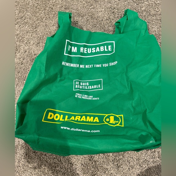 Dollarama | Bags | Dollarama Reusable Cloth Bag | Poshmark